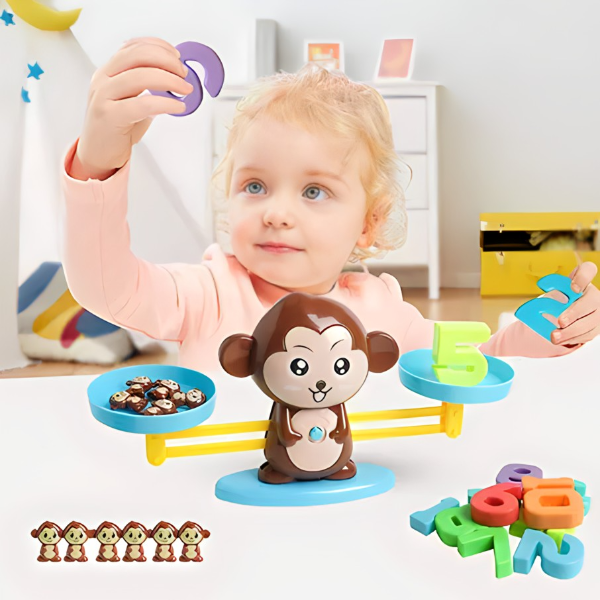 Edukativna igračka u obliku majmuna – Sve za decu